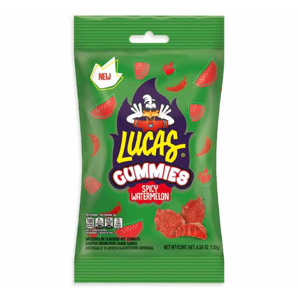 Lucas - Gummies - Spicy Watermelon - 130g (Mexico)