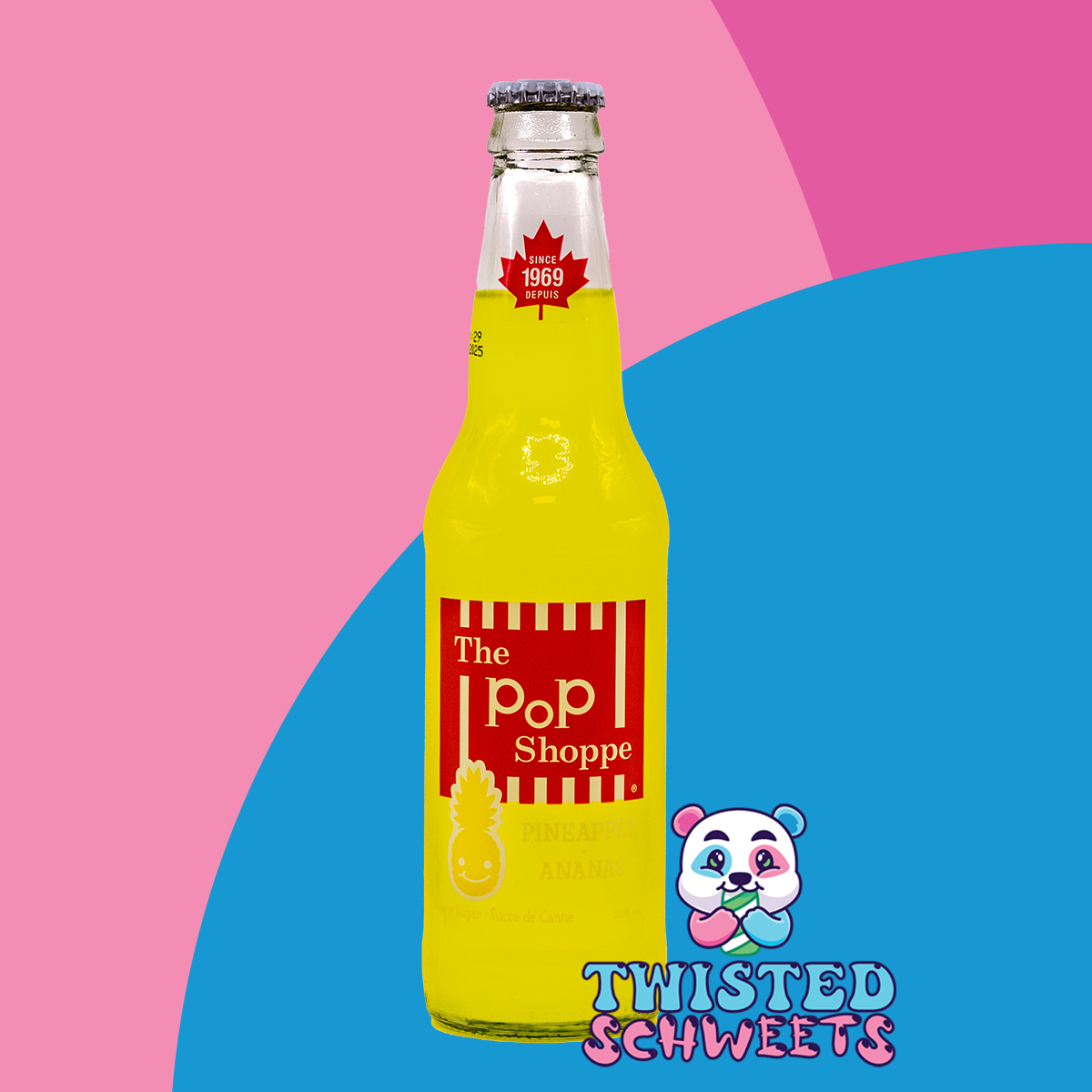 The Pop Shoppe - Pineapple - 355ml