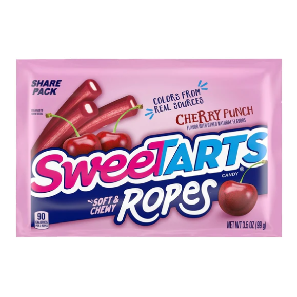 Sweetarts Ropes - Cherry Punch - 99g