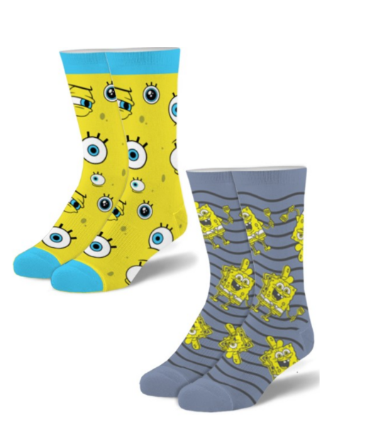 Spongebob Squarepants Socks 2-Pack