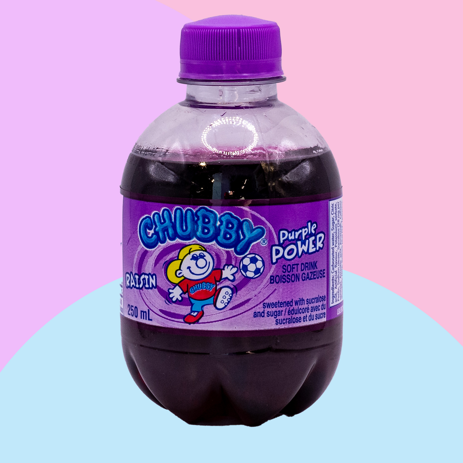 Chubby - Purple Power Grape - Soda Pop - 250ml
